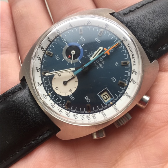 Omega | Accessories | Vintage Automatic Omega Seamaster Chronograph ...